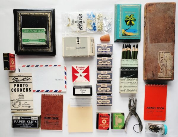 Collecting Vintage Office Supplies - Janes Distractions