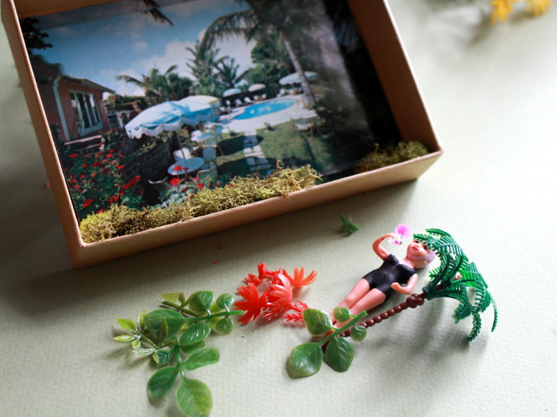 Make a Vacation Diorama - Janes Distractions