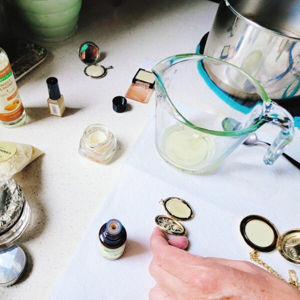 Vintage Style Solid Perfume DIY - Janes Distractions